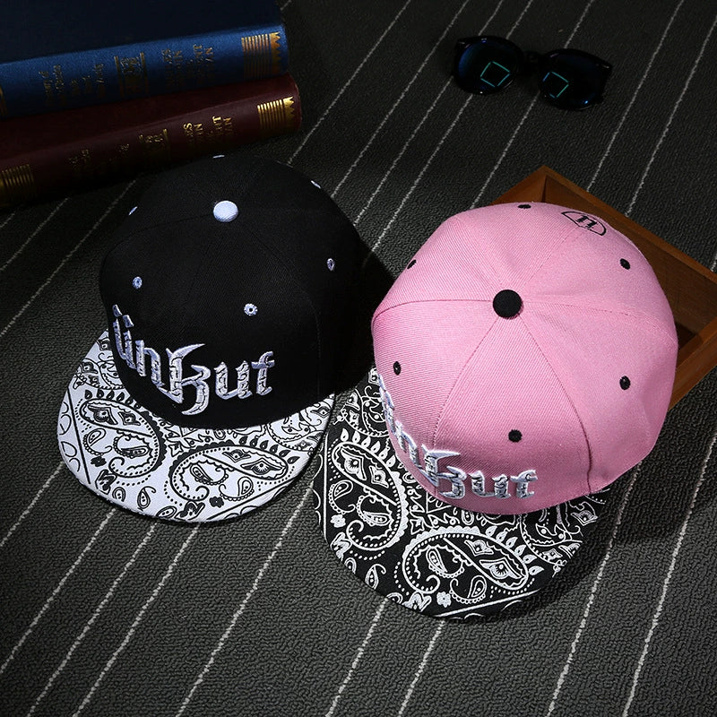 Summer Friendly Embroidery flat Brimmed hip-hop cap – Trekmad