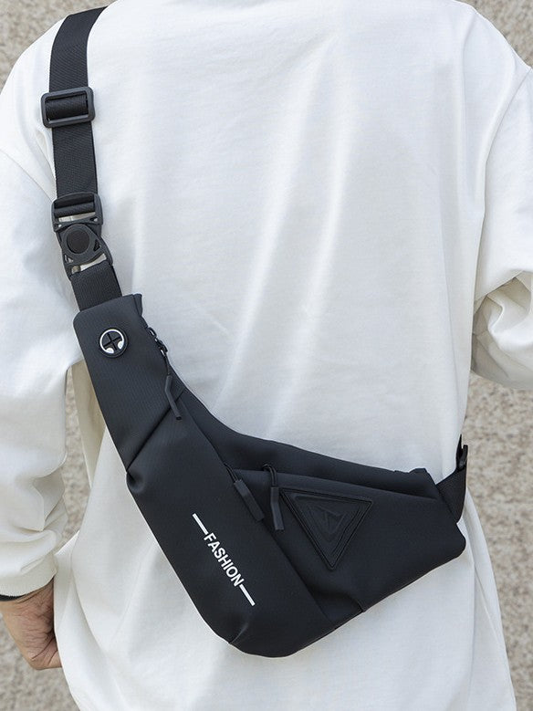 Street Style Waterproof Men’s Chest Crossbody Travel Shoulder Bag – Trekmad